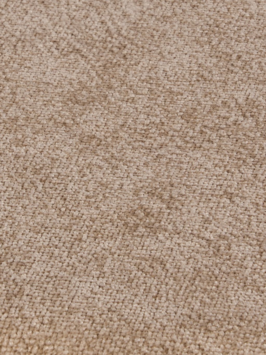 Pouffe with foot | Ø47 x 35 | Light Brown