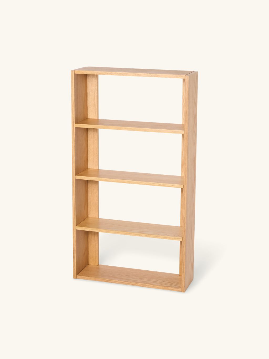 Wall shelf | MDF/oak veneer. 43 x 14 x 78 cm. | Nature