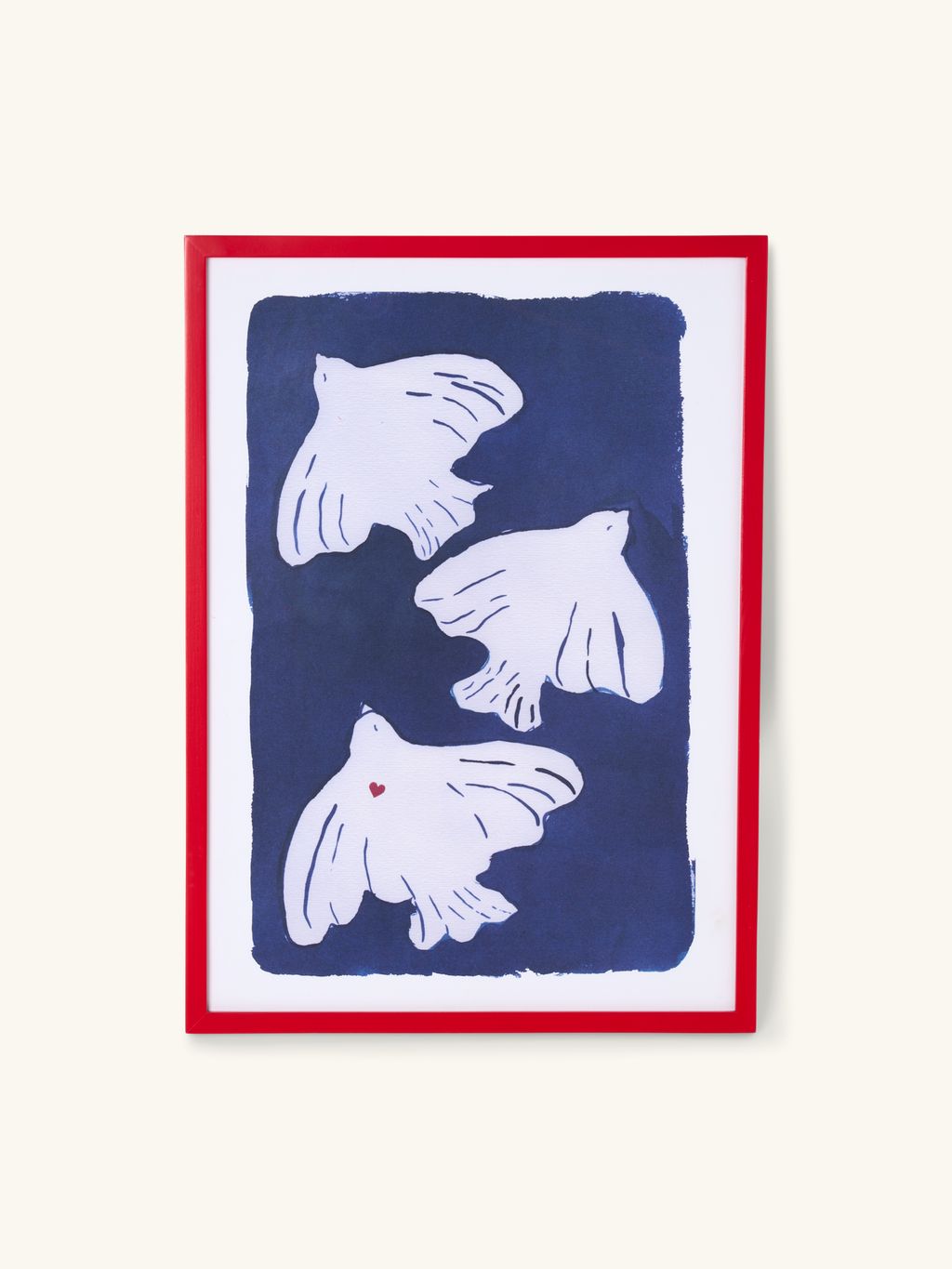 Wooden frame A3 with poster | Pinewood/glass/MDF/iron. 29.7 x 42 cm ...