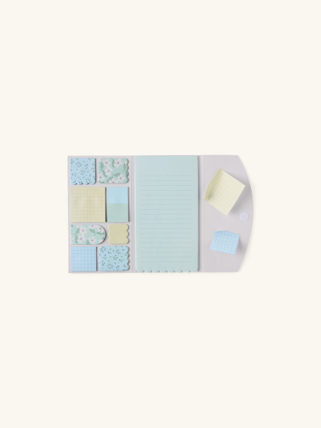 Notesæt | Papir. | Sky Blue, Light Green