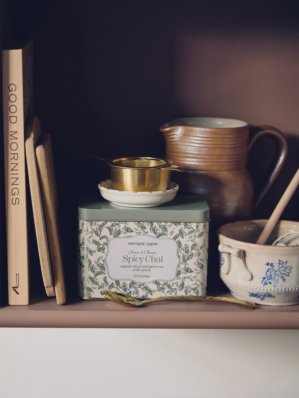 Spicy Chai tea bags | 20 bags. | Moss Green