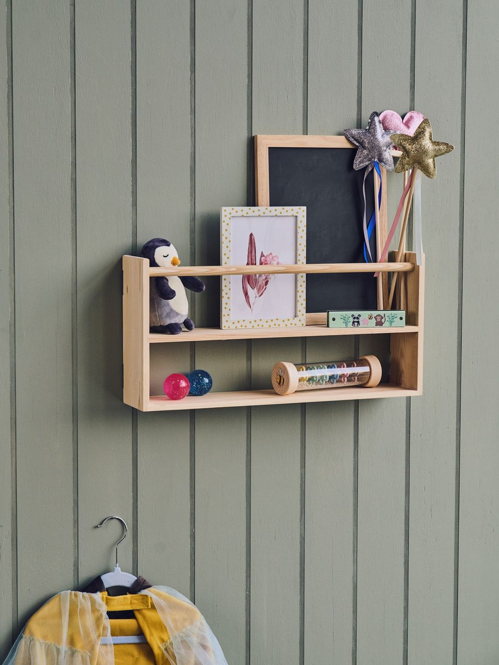 Étagère | Pin. 50 x 10 x 24 cm. | Light wood