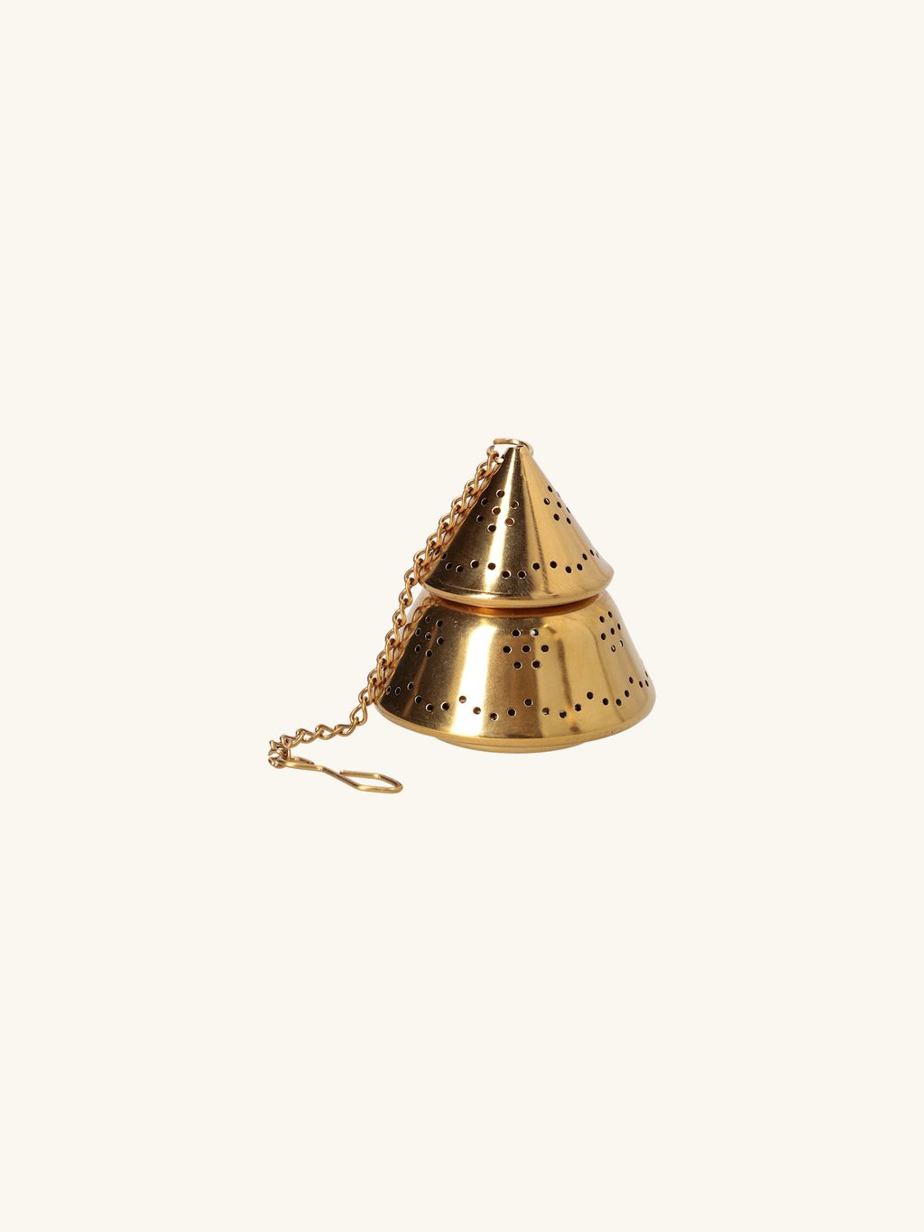 Tea strainer | Stainless steel. | Brass