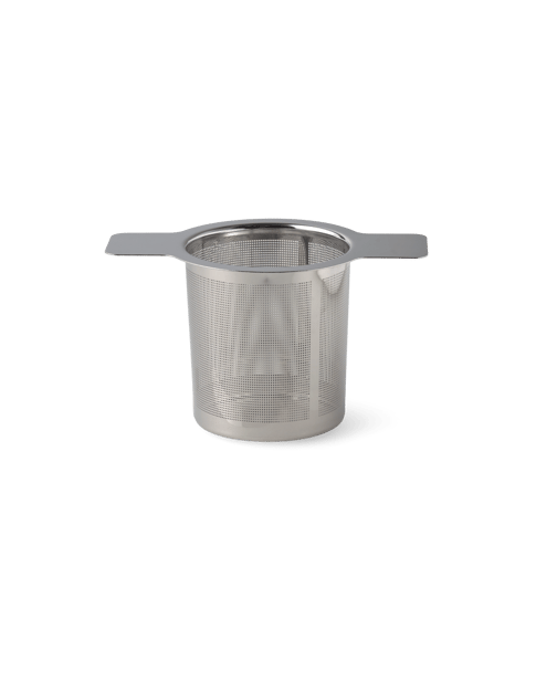 Tea strainer | Stainless steel. 6 x 6,3 x 11 cm. | Silver Grey