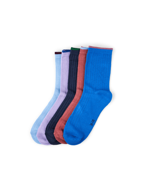 Socks 5-pack 36/38 | Bamboo viscose/polyester/elasthane. | Multi