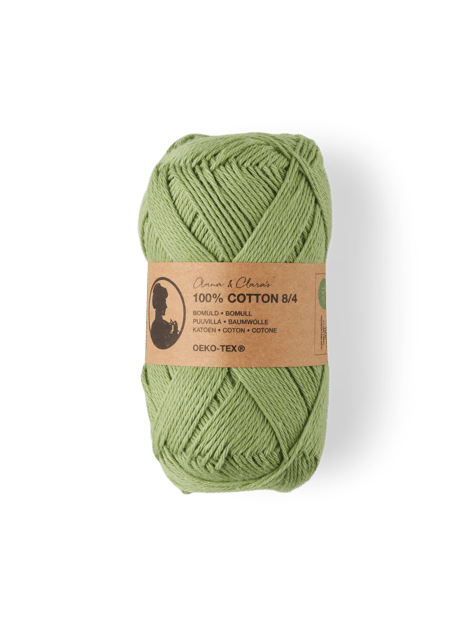 Garn 8/4 | Baumwolle. 50 g = 160 m. | Moss Green