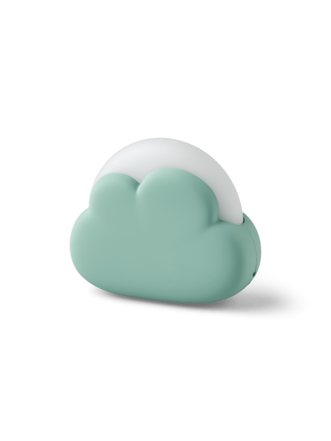 Cloudy LED-Lampe | 9,4 x 3,6 x 7,9 cm. | Dusty Green | Kreafunk