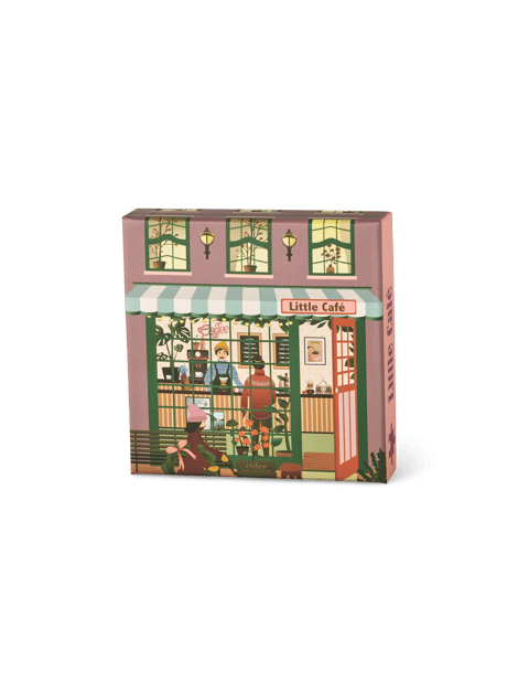 Little Cafe Puzzle 150 Teile | Papier. 15 x 21 cm. | Multi | Vissevasse