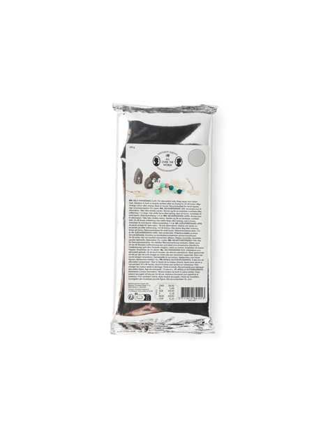 Air-dry clay | 500 g. | Grey