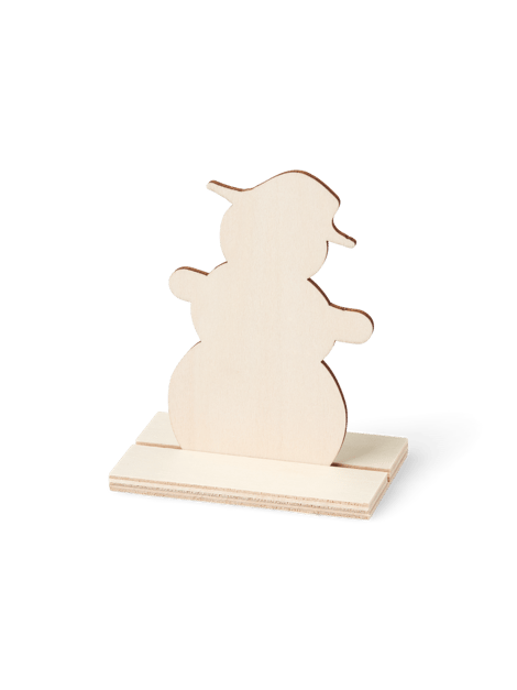 Bonhomme de neige à peindre | Contreplaqué. | Nature