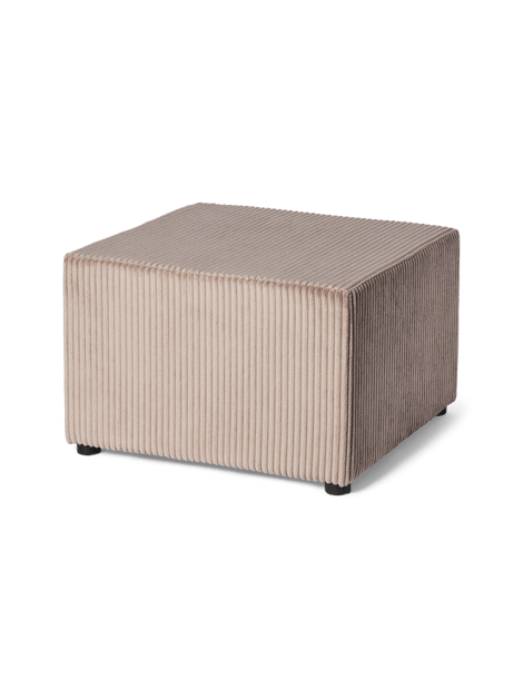 Puff | 50 x 50 x 34 cm. | Light Brown