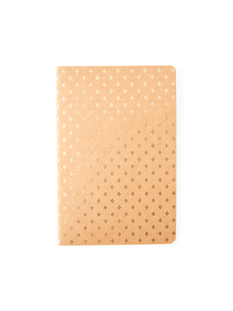 Softcover notebook A5 | Paper. A5. 64 pages. | Craft, Gold