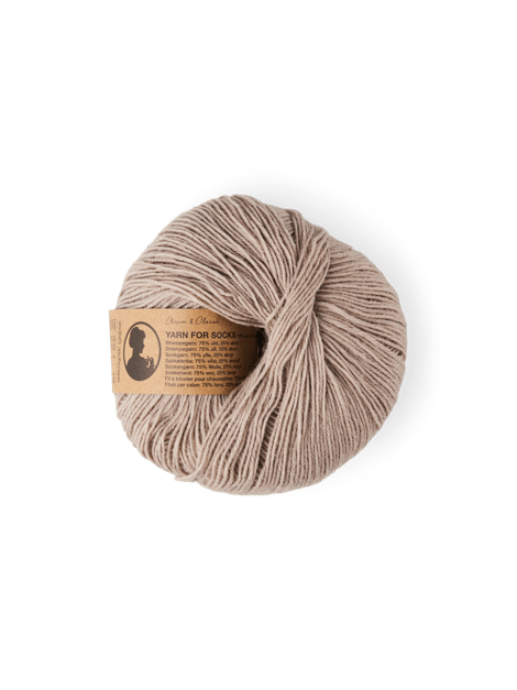 Garn | Uld/akryl. 50 g = 200 m. | Warm Grey