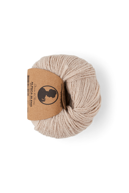Alpaka-Garn | Alpakawolle/Acryl. 25g = 75m. | Camel