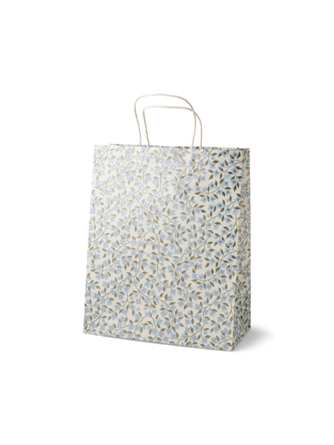 Sachet cadeau | Papier. 26,4 x 13,6 x 32,7 cm. | Off White