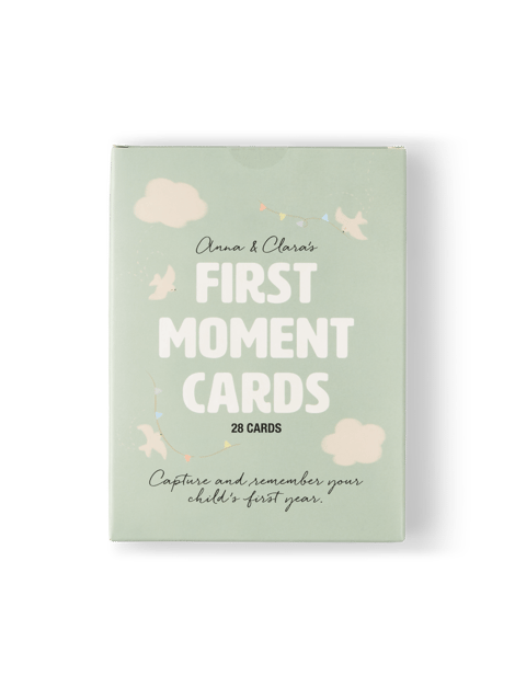 First Moment cards | Paper. 15.2 x 11.3 x 2.2 cm. 28 pcs. | Multi