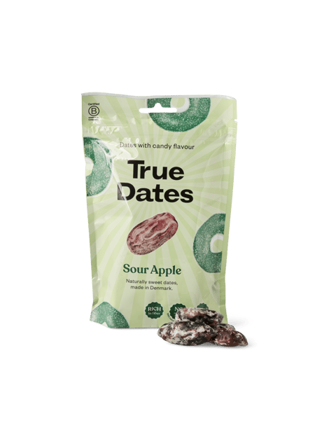 True Dates Sour Apple | Dadler. 100 g.