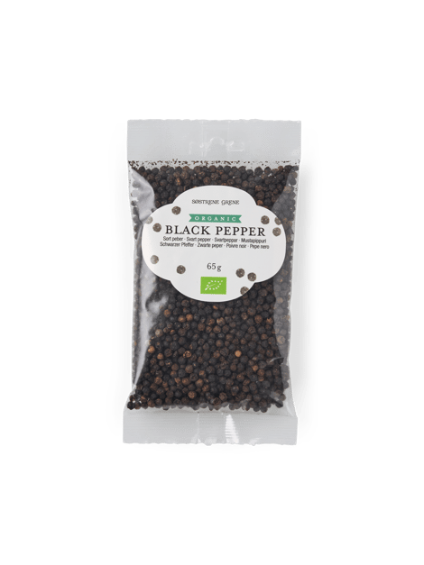 Zwarte peperkorrels | Biologisch. 65 g.