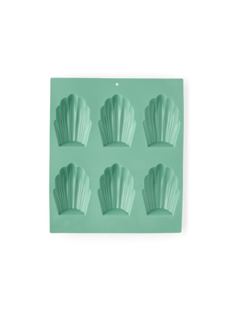 Madeleine-Form | Silikon. 20 x 17 cm. | Sage Green
