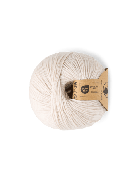 Merino yarn | Superwash wool. 50 g = 188 m. | Warm Grey