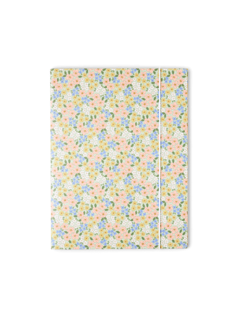 File folder with elastic | Cardboard. 32 x 24 cm. | Milky Green