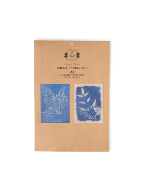 Solar printing kit A4 | For 5 creations. | Blue