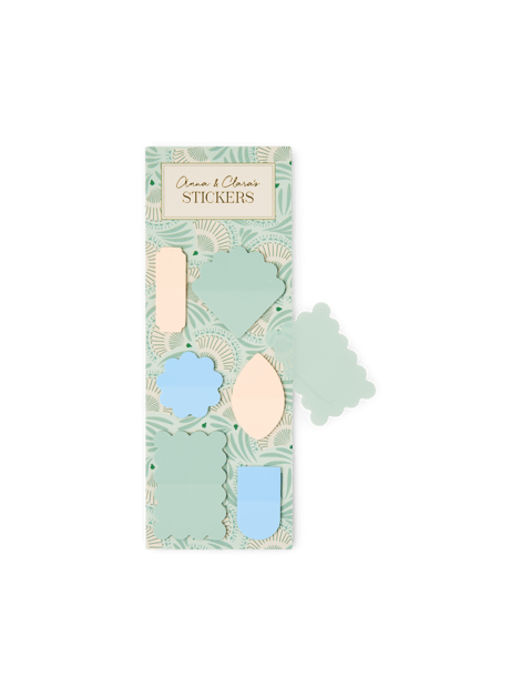 Transparent sticky notes | 120 pcs. | Dusty Green