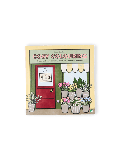 Cosy Colouring kleurboek | Papier. 20 x 20 cm. | Multi