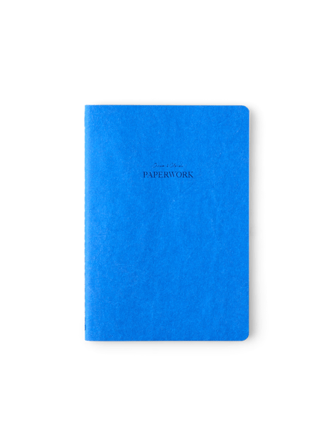 Linjert notatbok 14 x 20 cm | Papir. Pocketbok. 14 x 20 cm. 48 sider. | Electric Blue, Blue
