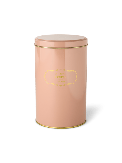 Kaffebeholder | Blikk. 11 x 18 cm. | Sand