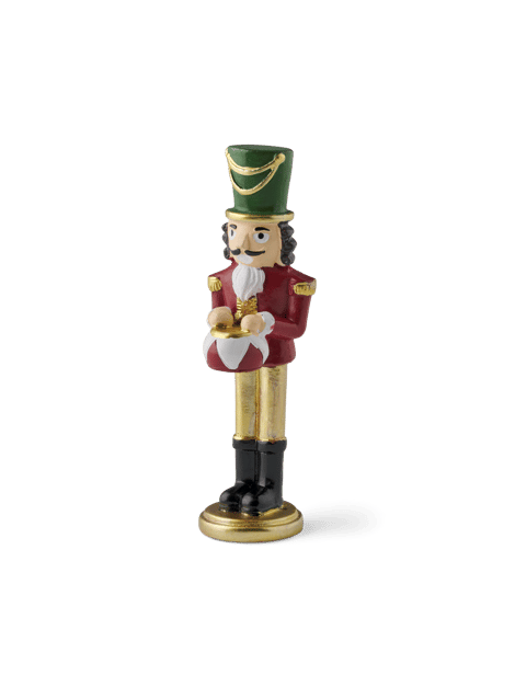 Decoratieve notenkraker | 13,5 cm. | Red