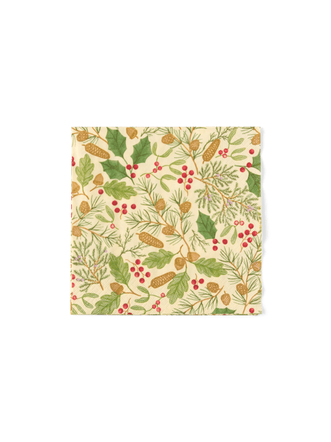 Serviettes 33 x 33 | Papier. 33 x 33 cm. 20 unités | Off White