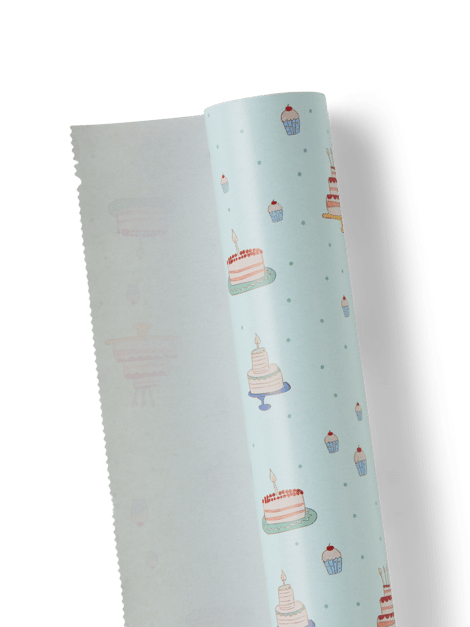 Gavepapir | Papir. 70 cm x 3 m. | Mint