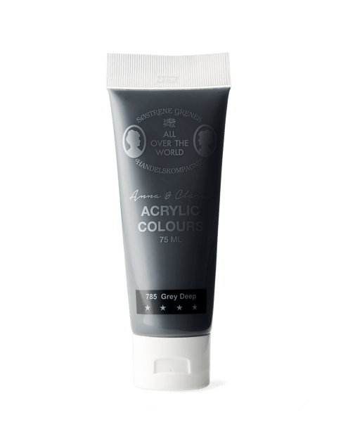 Acrylic paint | 75 ml. | Anthracite