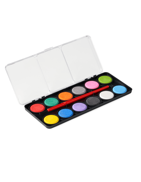 Watercolours | 12 colours. | Multi